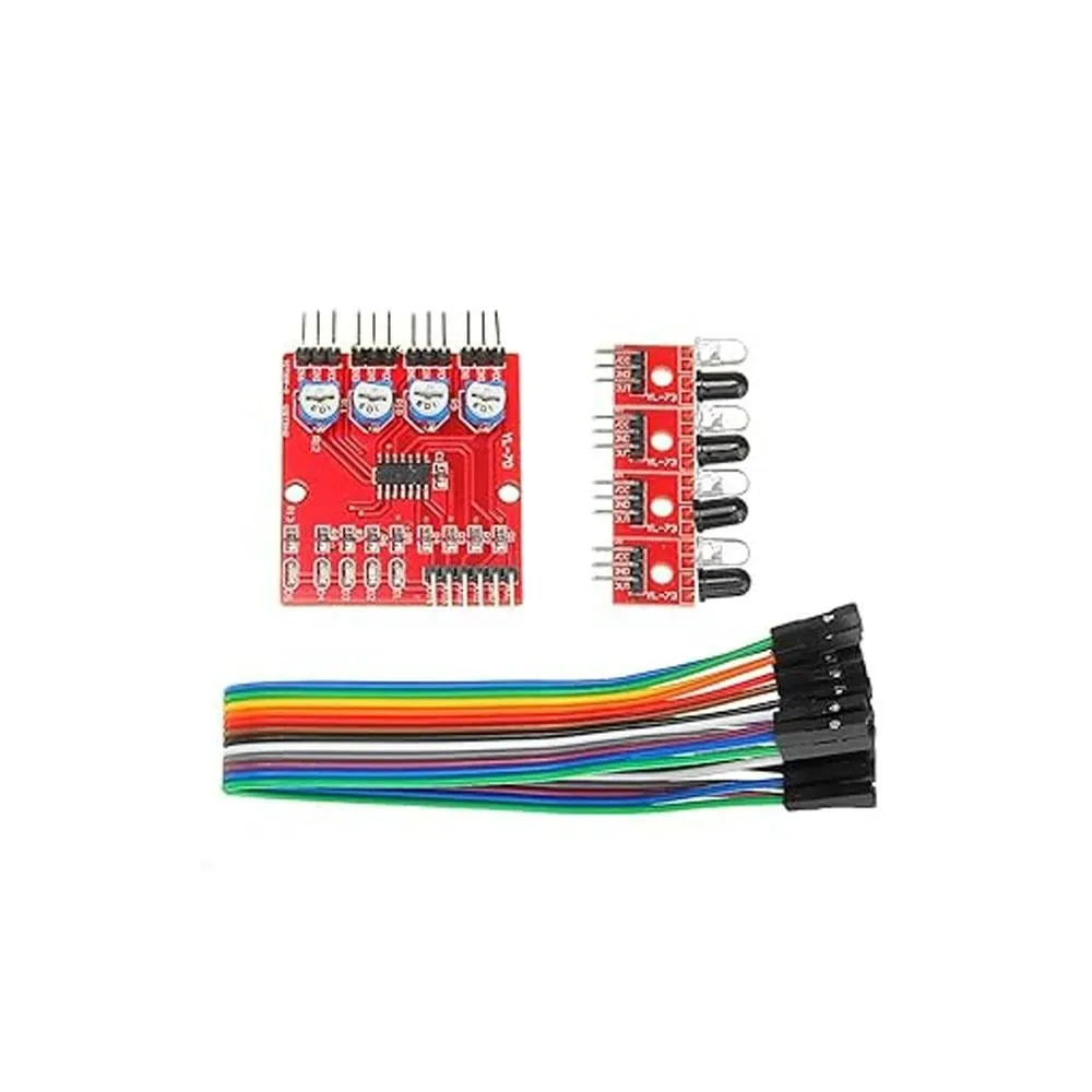4 channel infrared tracing module at Best Price | Indian Robo Store