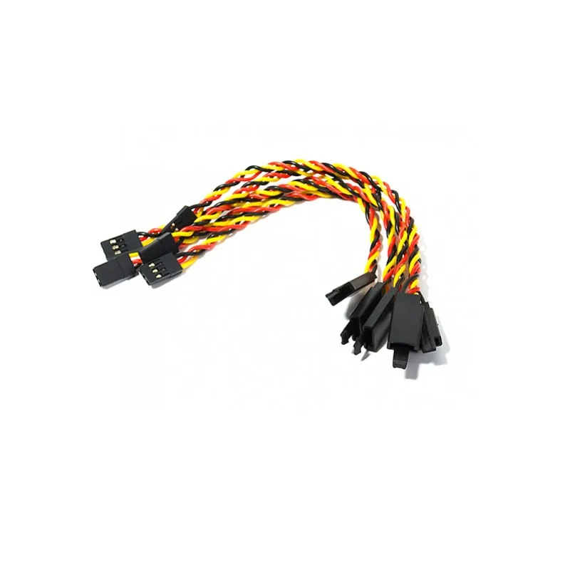 Safeconnect twisted 15cm 22awg servo lead extension (jr) cable with ...